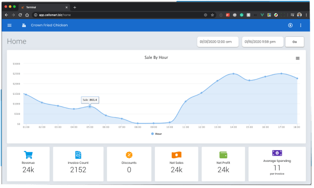 CellSmart POS - All in One POS Solution