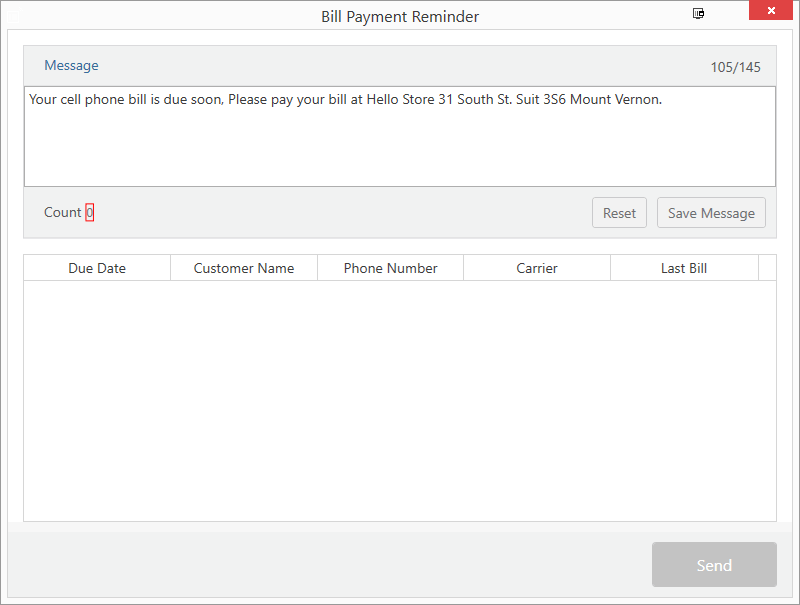 CellSmart POS - Bill Payment
